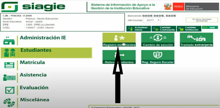 ¿Cómo registrar alumnos nuevos en Siagie? 》Pasos ↓